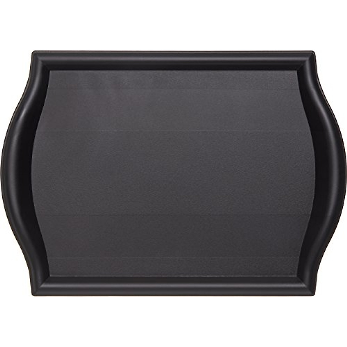 Carlisle FoodService Products 1217BT03 Bistro Plastic Café Tray, 12" X 17", Black