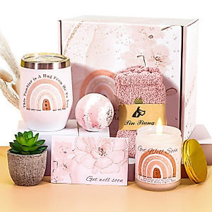 Get Well Soon Gifts for Women，Care Package For Women Get Well Soon Gifts Baskets Feel Better Soon Gifts Sympathy Gifts Thinking of You Birthday Gifts for Women Sick Friends
