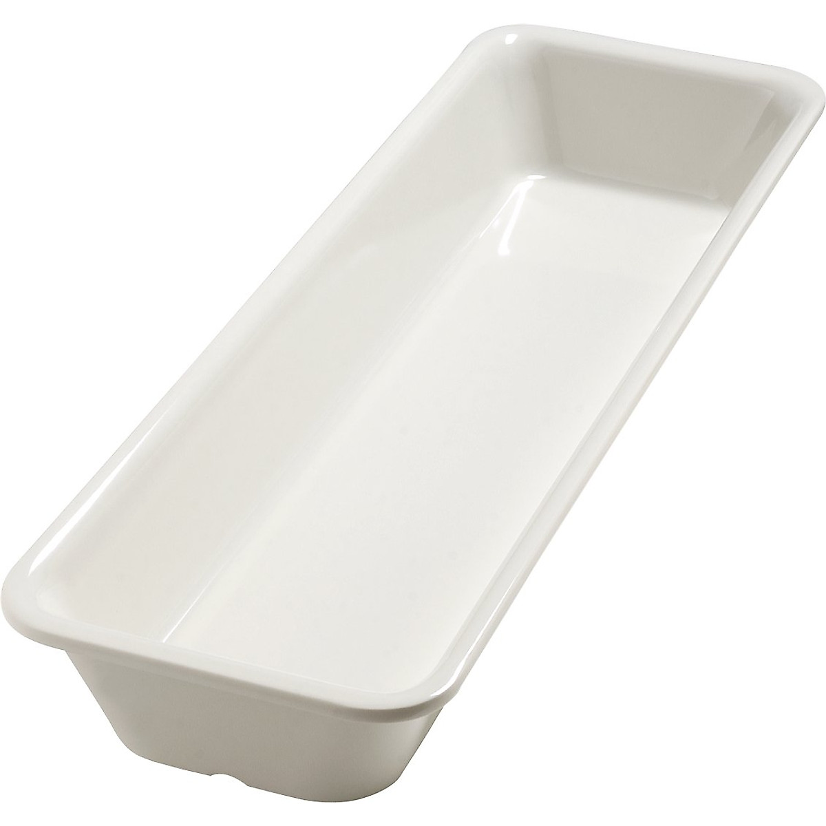 Carlisle FoodService Products 5552837 Balsam Melamine Half-Size Long Food Pan, Bavarian Cream