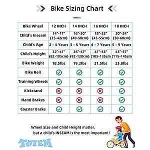 JOYSTAR 14 Inch Kids Bike for 3 4 5 Years Boys Girls Gifts Children Bicycle with Training Wheels Coater Brake BMX Style Blue
