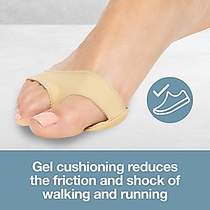 ZenToes Ball of Foot Pads Metatarsal Gel Cushions for Metatarsalgia, Arthritis and Sesamoid Pain Relief 1 Pair (Small, Women 5-7, Men 6-8)