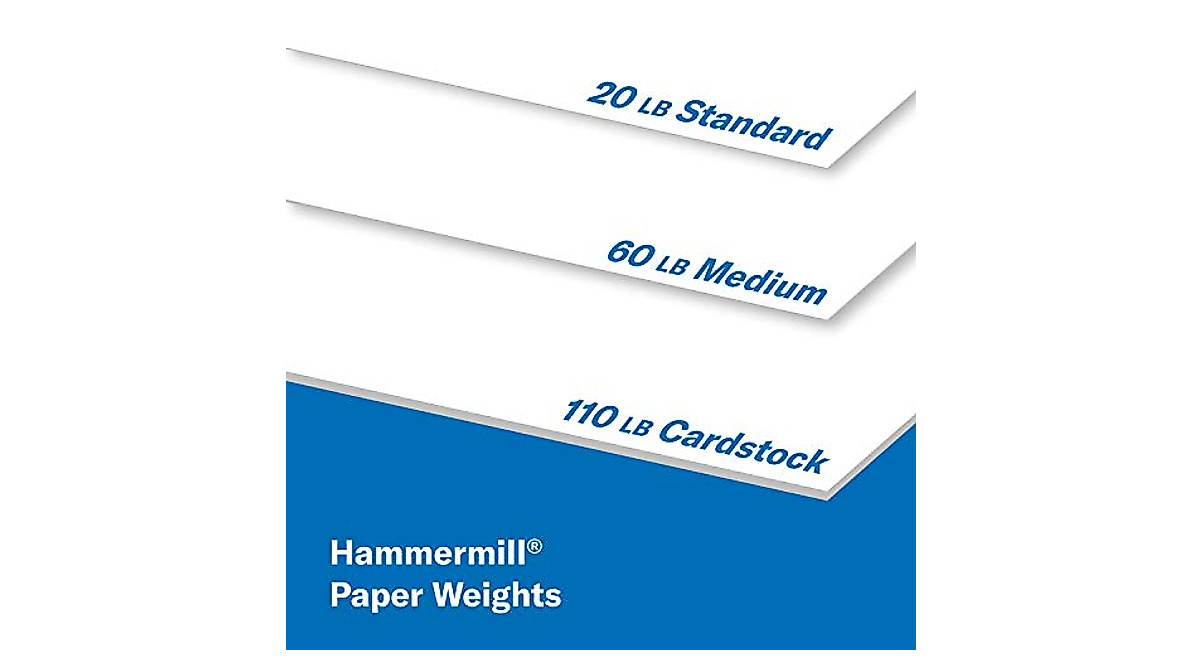 Hammermill White Cardstock 110Lb - Heavy-Duty 8.5 x 11 Paper for ...