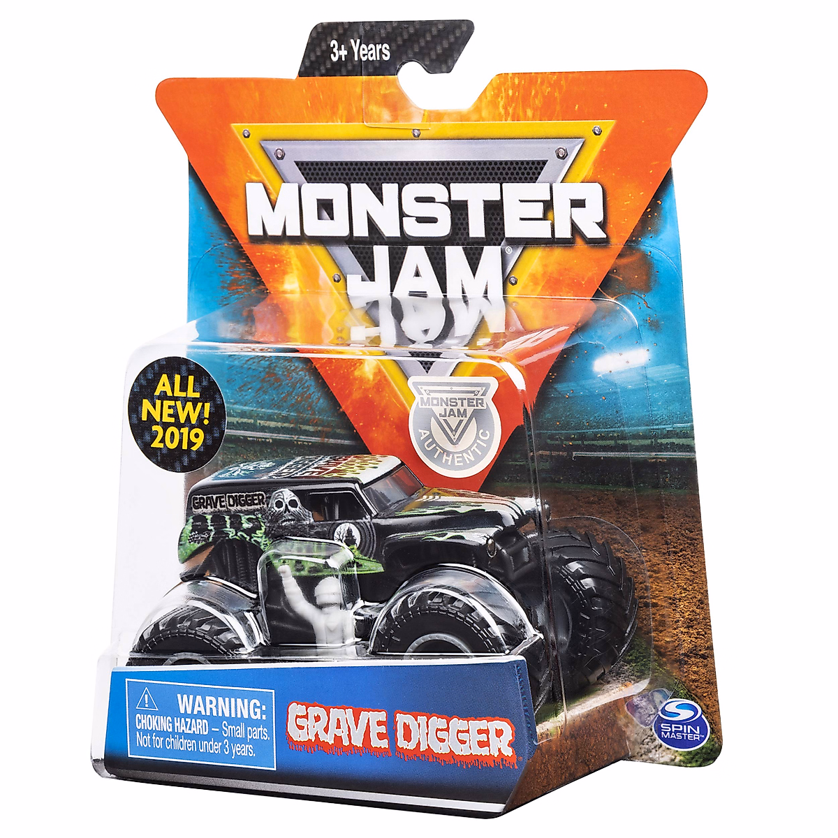 MJ 2019 Monster Jam Overcast Grave Digger