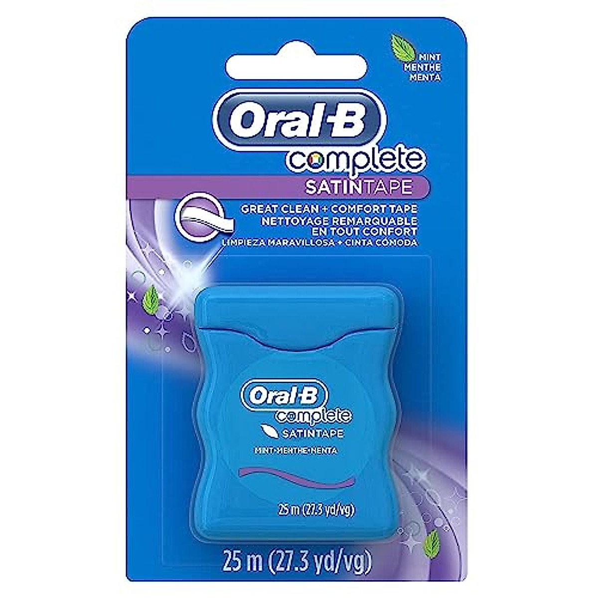Oral-B Statin Tape Dental Floss 25m (6 Units) by Oral-B Satin Tape Mint