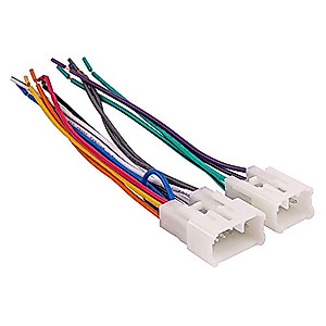 RDBS Car Wire Harness Use to Connect Aftermarket Stereo Receiver Fit for 1984-Up Toyota Vehicles