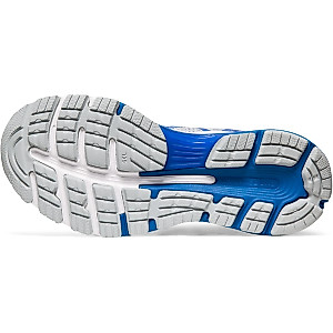 ASICS Women's Gel-Nimbus 21 Lite-Show Running Shoes, 6.5, MID Grey/Illusion Blue
