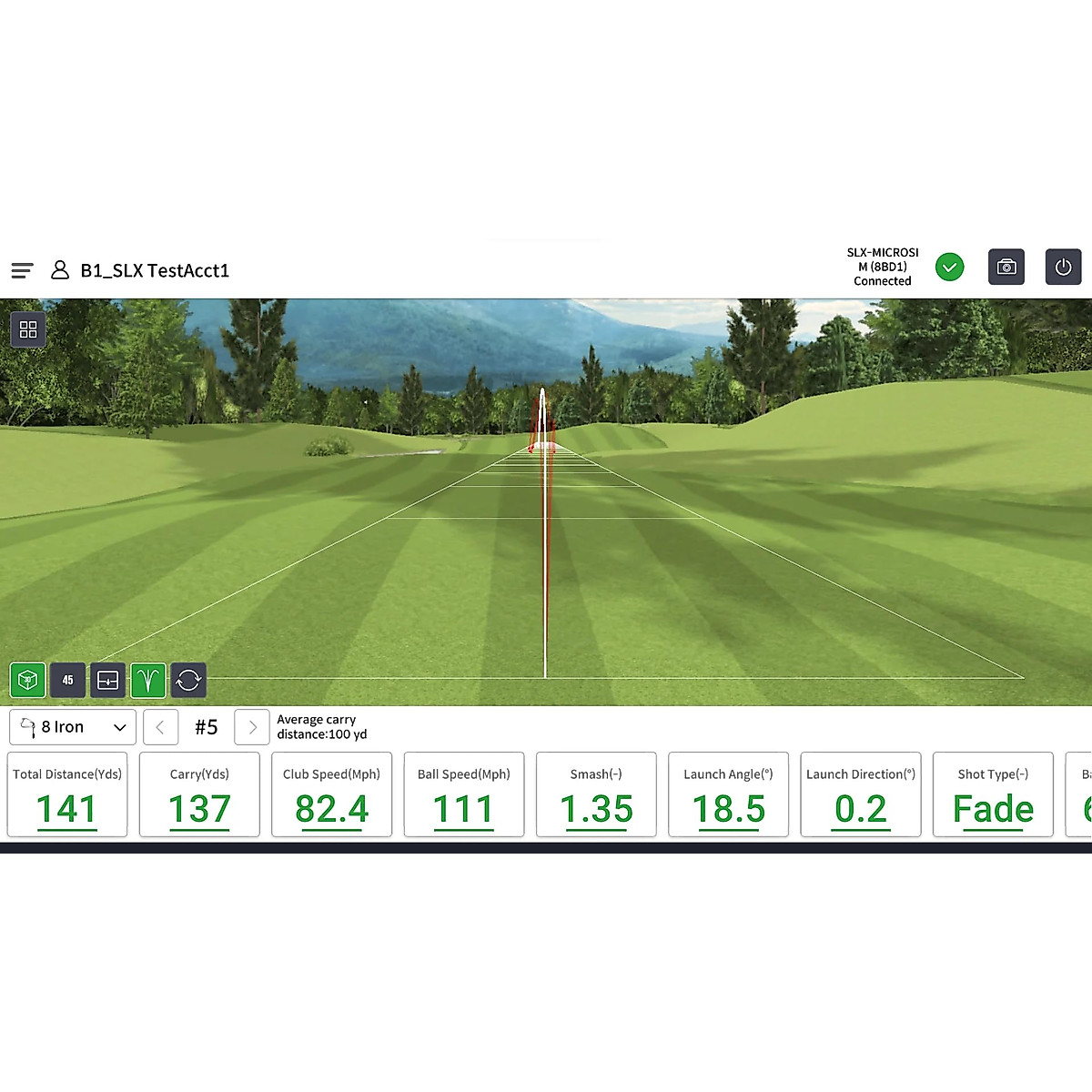 SwingLogic SLX MicroSim – Basic Pack (No SwingStick) - Formerly Tittle X - Home Golf Simulator 2022 E6 Connect Edition - Indoor Golf Game (Compatible with iOS and PC)