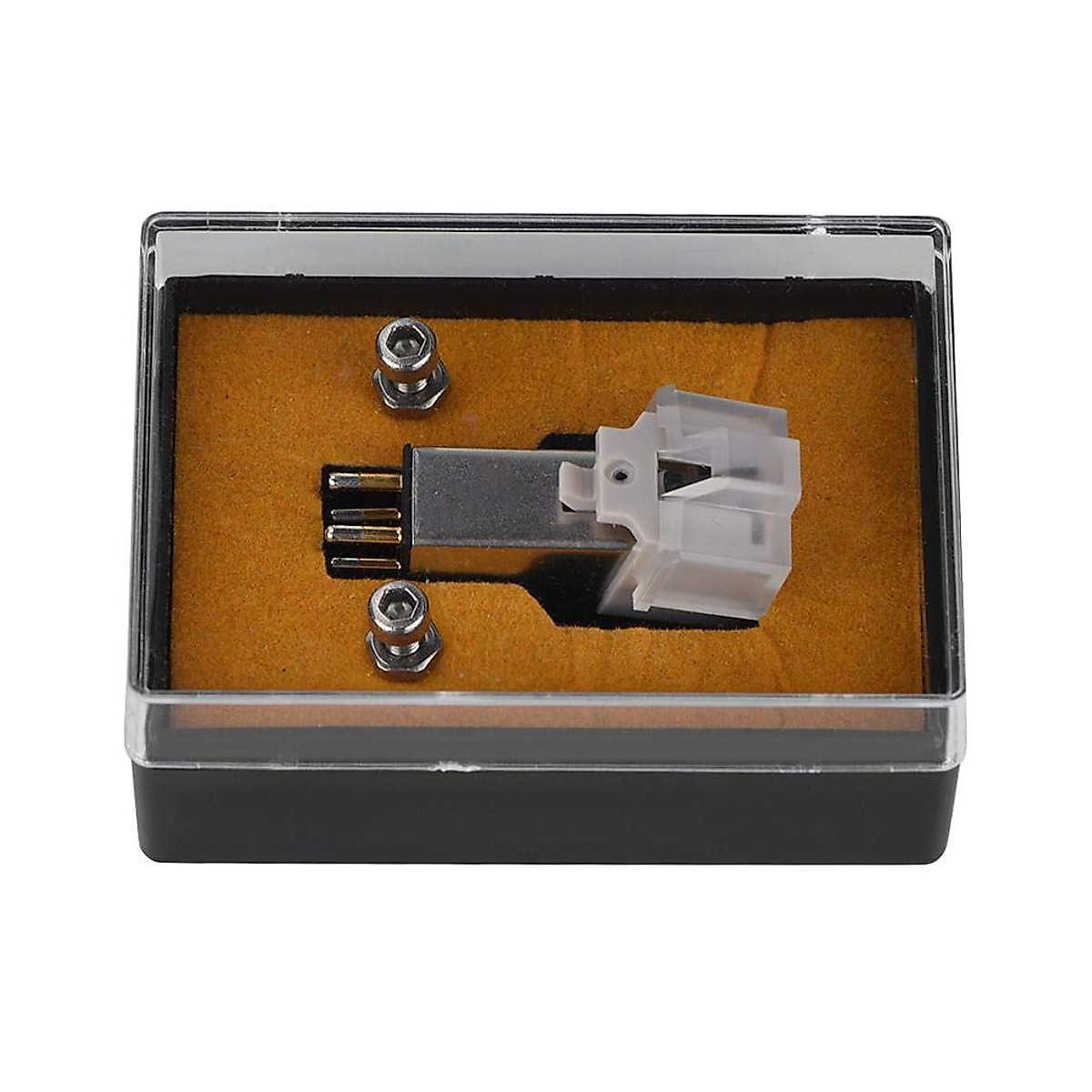 Magnetic Cartridge Stylus, Turntable Needle Replacement, High Precision Player LP Magnetic Cartridge Pen with LP Stylus, Stereo Record Player Needle, Precision Magnetic Head