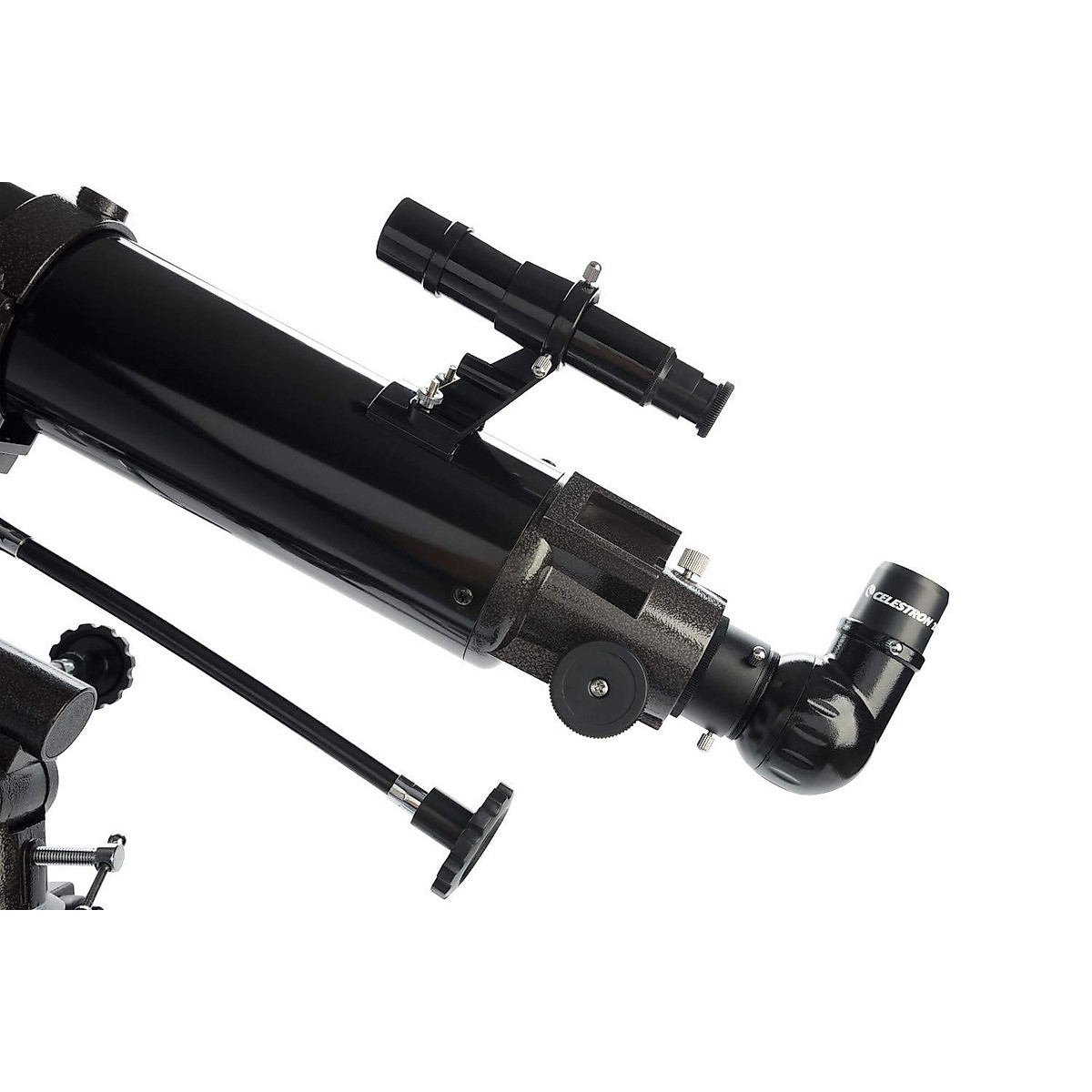 Celestron - PowerSeeker 80EQ Telescope - Manual German Equatorial Telescope for Beginners - Compact and Portable - BONUS Astronomy Software Package - 80mm Aperture