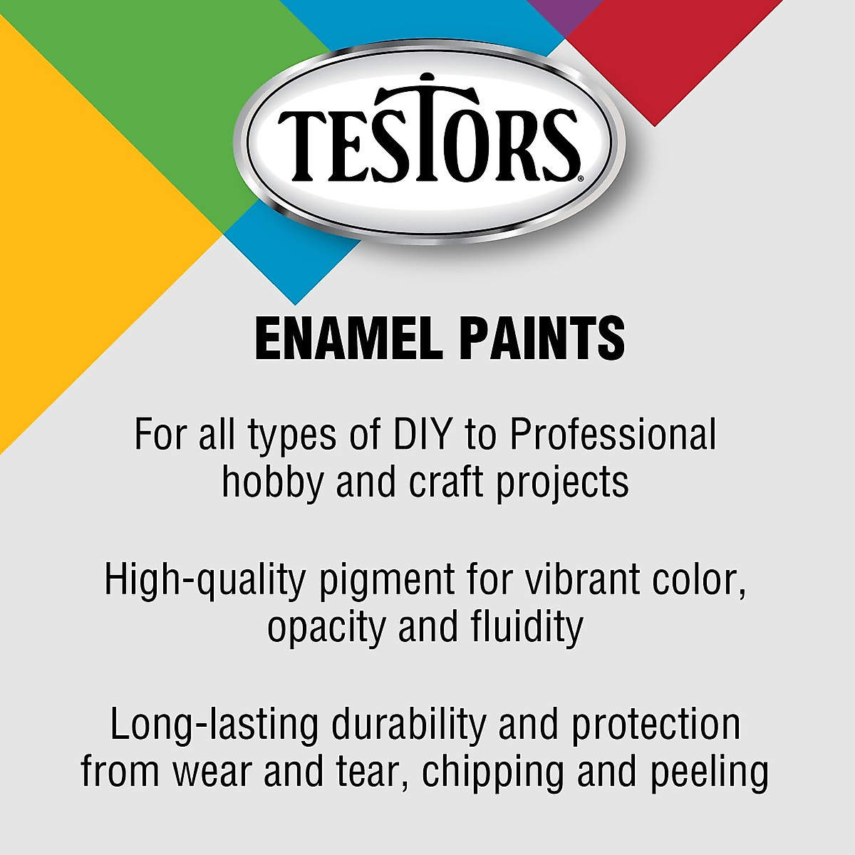 Testors 11TT-1163 Enamel Paint Open Stock, 0.25-Ounce, Flat Battle Grey