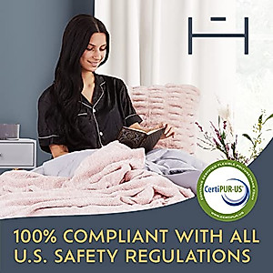 Heyward Premium 5” Memory Foam Folding Bed | Twin Size Mattress with Steel Frame | CertiPUR-US Certified Foam w/Washable Jacquard Top, Breathable Mesh Sides | 77”L x 38”W x 17”H