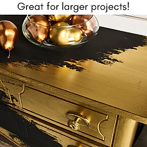 Plaid 50557E Flat Brush, (2-Piece), Gold Taklon