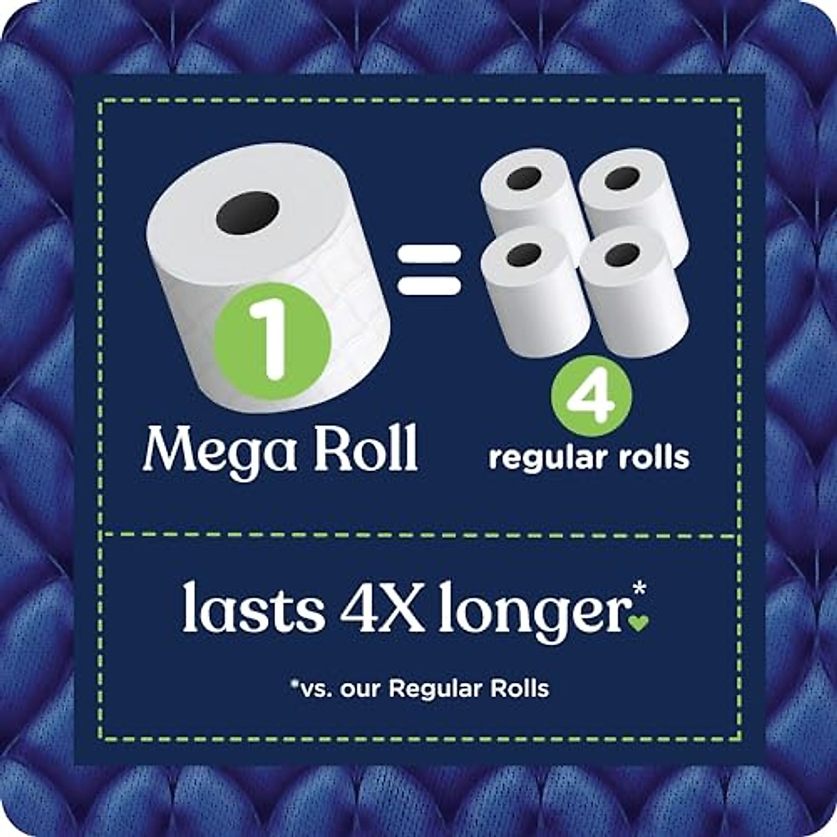 Quilted Northern Ultra Soft & Strong Toilet Paper, 6 Mega Rolls = 24 Regular Rolls, 5X Stronger*, Premium Soft Toilet Tissue with Recyclable Paper Packaging