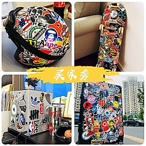 LZBRDY 100 Pieces/Set, Astronaut Alien Rocket Planet Stickers for Scrapbooking, Cards, Laptop, Suitcase, Diary, Notebooks, Album, Journals, Kids DIY Crafts