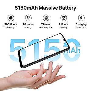 UMIDIGI G2 3/32GB Unlocked Cell Phone,Android 13 Dual sim Smartphone,6.52-inch Large Screen Android Phone,5150mAh Massive Battery Mobile Phone 256GB Expand Storage-Dawn Gold…