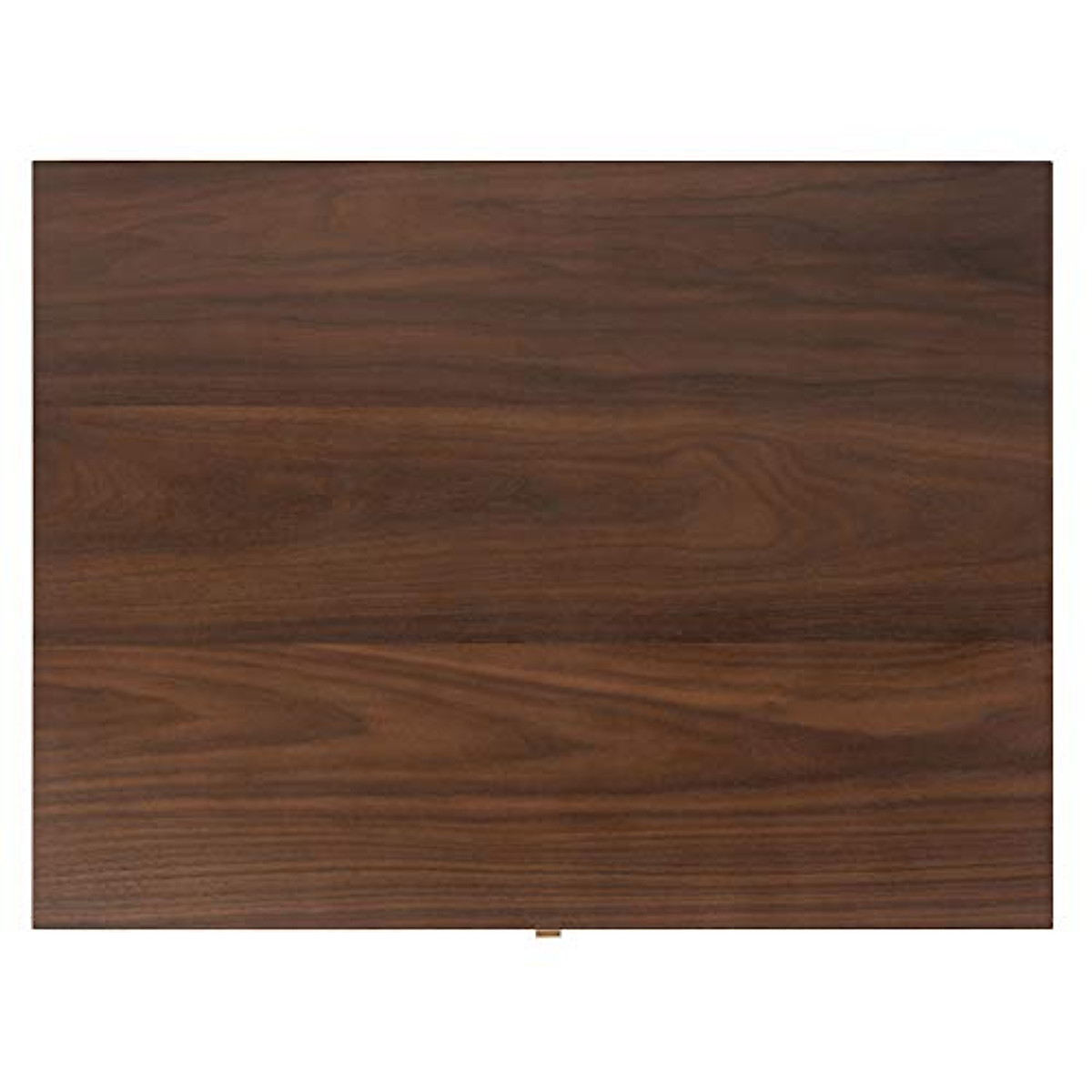 Safavieh Couture Home Collection Adelyn 2-Drawer Nightstand, Walnut/Gold