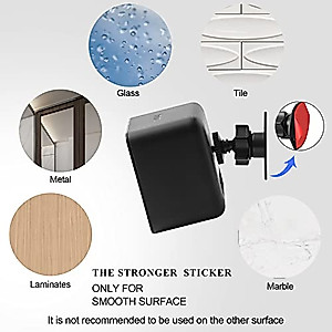 Wall Mount 1/4 Screw Mini Tripod Stand Holder for Valve Index/HTC Vive/Vive PRO Base Station-Equipped with Strong Double- Sided Adhesive and Screw Set-Drill or Adhensive at Your Own Choice