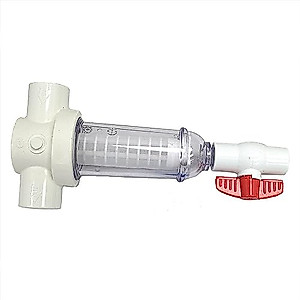 Merrill MFG 1" 100 Mesh PVC Spin Down Sediment T-Style Water Filter