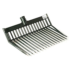 LITTLE GIANT DuraFork Pitch Fork Replacement Head (Green) Durable Polycarbonate Stable Fork Head with Angled Tines (Item No. PDF103GREEN)