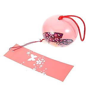 Abaodam Balcony Pendant Japanese s Windchimes Bell Vintage Wind Chime Decorative Wind Chime Glass Wind Bells Bless Temple Wind Bell Retro Decor Ceramics F01 Accessories Simple