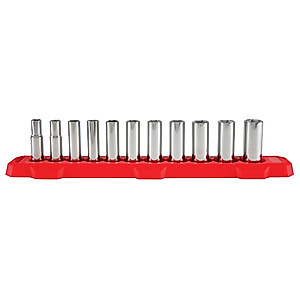 CRAFTSMAN Socket Set, Metric, 3/8" Drive, 6 Pt., 11Piece (CMMT12045)