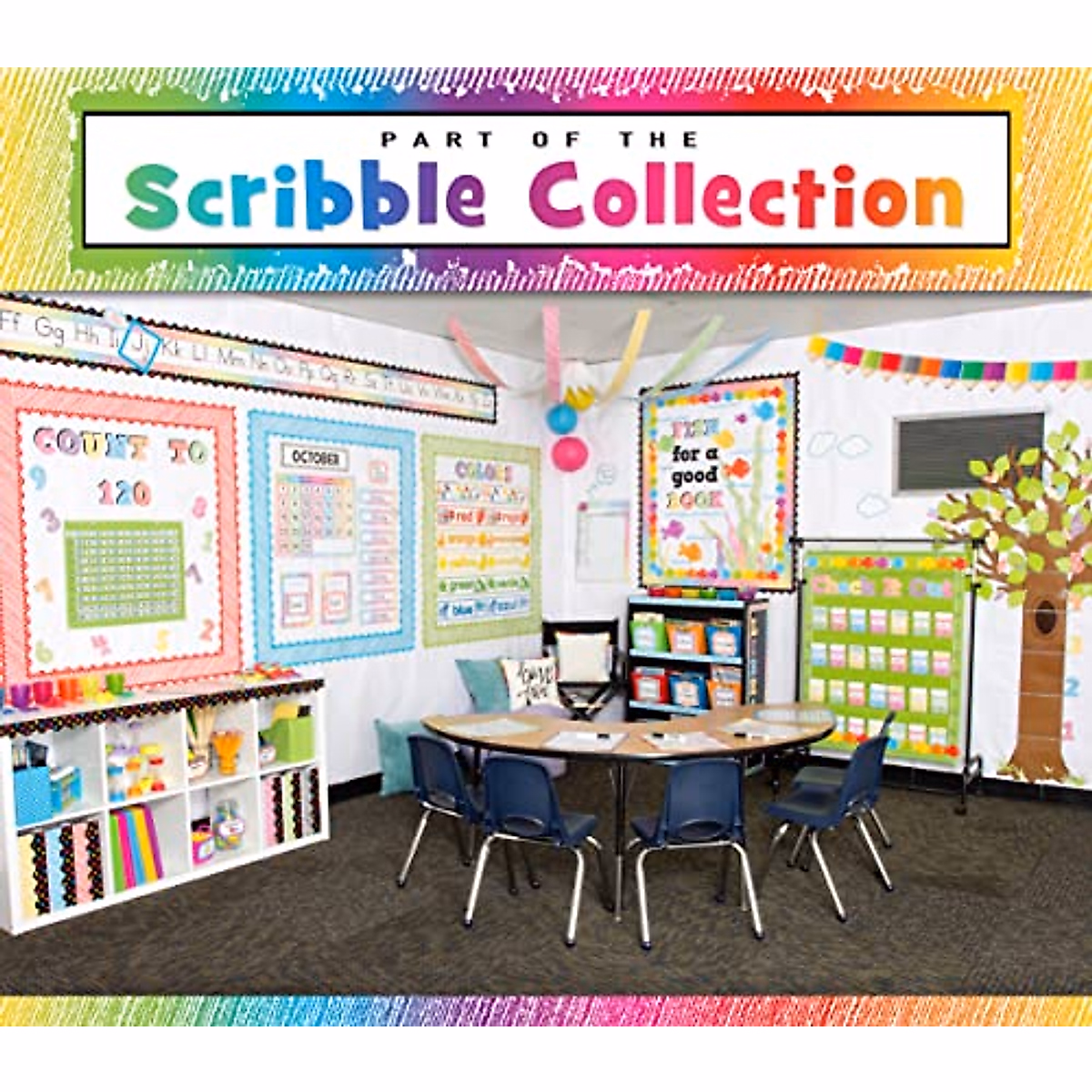 Teacher Created Resources Scribble Numbers Magnetic Accents