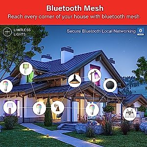 Sengled Alexa Light Bulb, S1 Auto Pairing with Alexa Devices, Smart Light Bulbs that Work with Alexa, Bluetooth Mesh Smart Home Lighting, Daylight 5000K, E26 60W Equivalent, 800LM, 1-Pack