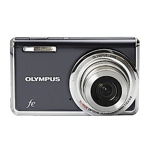Olympus FE-5020 12MP Digital Camera with 5x Wide Angle Optical Zoom and 2.7 inch LCD (Dark Grey)