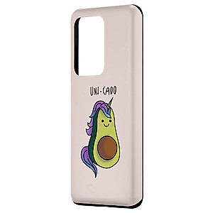 Galaxy S20 Ultra Uni Cado - Unicorn Avocado Vegan Birthday Christmas gift Case