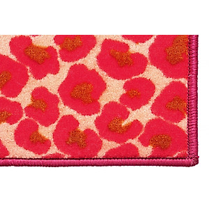 Furnish my Place Cheetah Big Cat Area Rug, Animal Print Area Rug, Pet-Friendly Carpet, Home Decor Rug, Indoor Area Rug, Perfect for Living Room, 9' x 10'