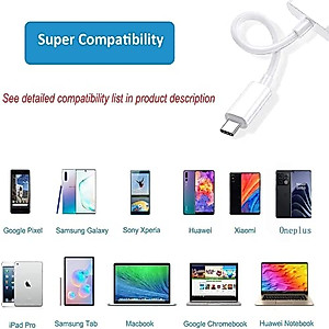 USB C to 3.5mm Headphone and Charger Adapter,2 in 1 USB C to Aux Audio Jack with PD Fast Charging Dongle Cable Cord,Compatible Galaxy S22/S21/S20/S20+ Ultra,Note 20/10,Pixel 6/5/4/3 XL [White]