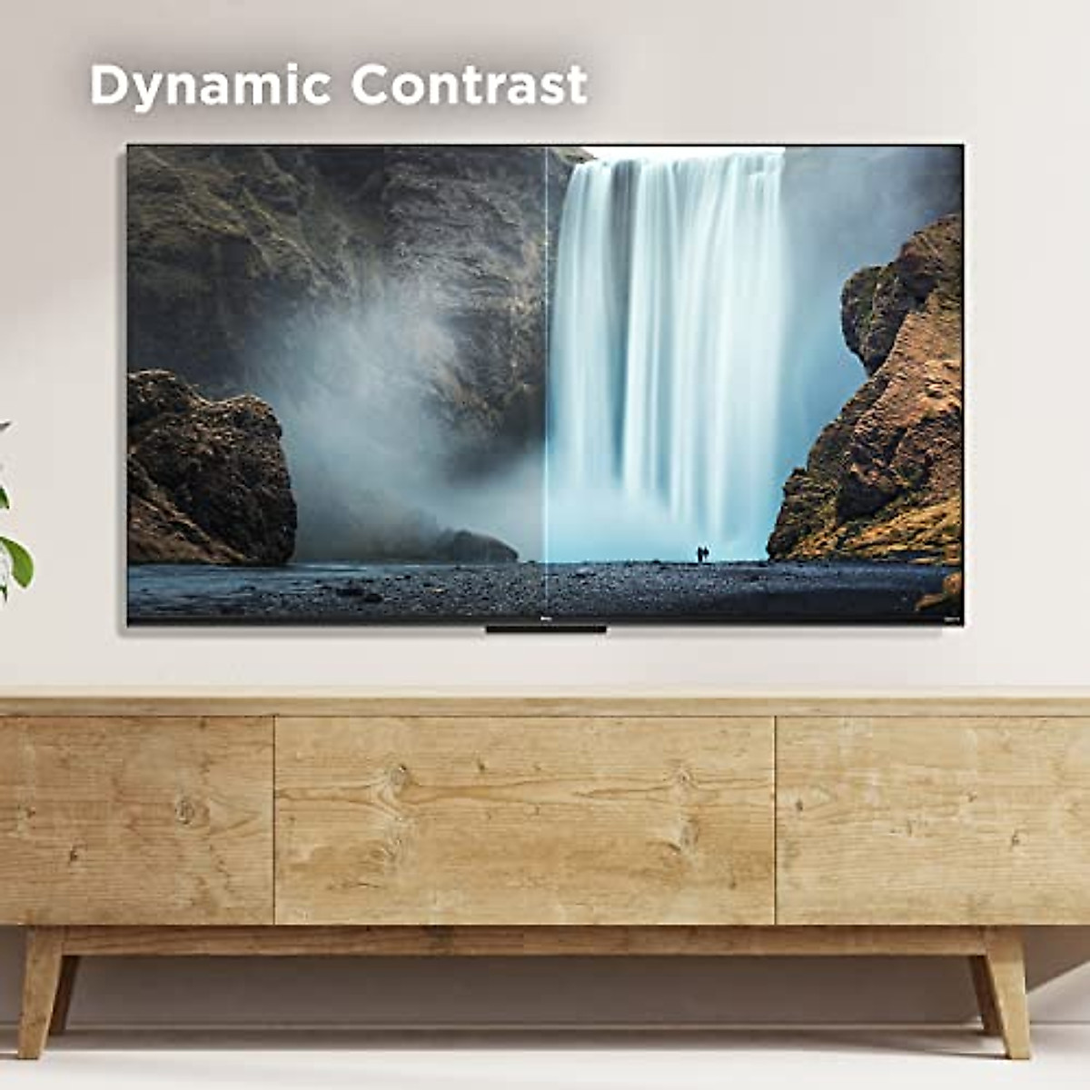 TCL 50-Inch Class S4 4K LED Smart TV with Roku TV (50S450R, 2023 Model), Dolby Vision, HDR, Dolby Atmos, Works with Alexa, Google Assistant and Apple HomeKit Compatibility, Streaming UHD Television