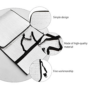 Air Conditioner Cover Cover Outdoor Air Conditioning Sun Shade Protection Silver 125x35cm Useful Tool