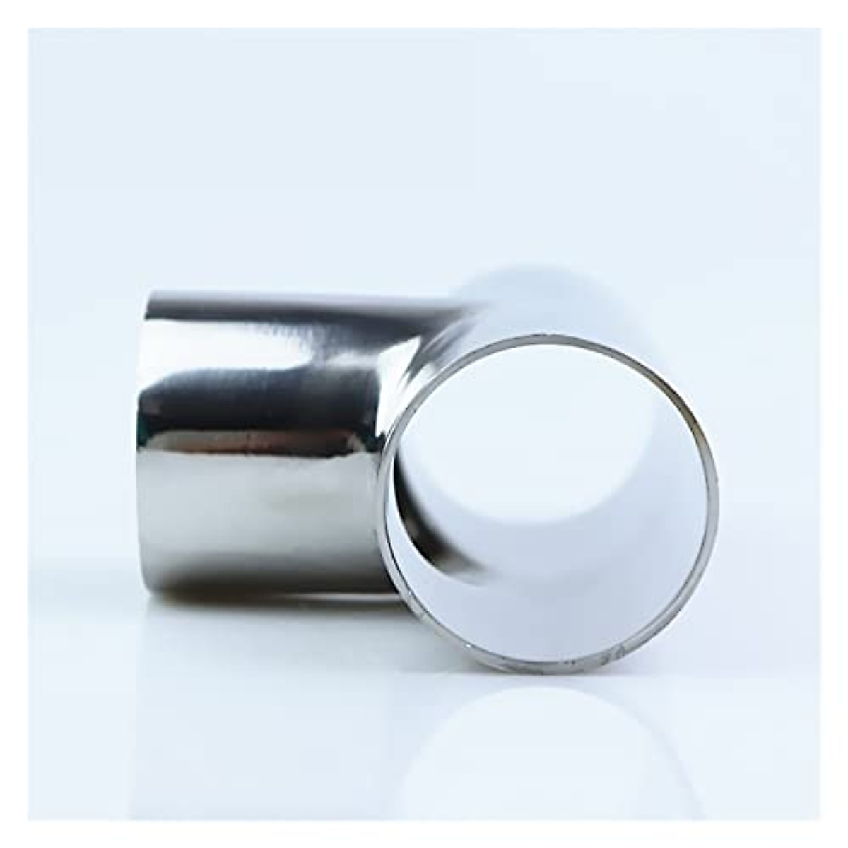 C'EsTBon 16/19/22/25/28/32/38/45/51/63/76/102mm Pipe OD Butt Weld Tee 3 Way Connector Sanitary Pipe Fitting SUS304 Stainless Homebrew Joyous (Size : 45mm Pipe OD)