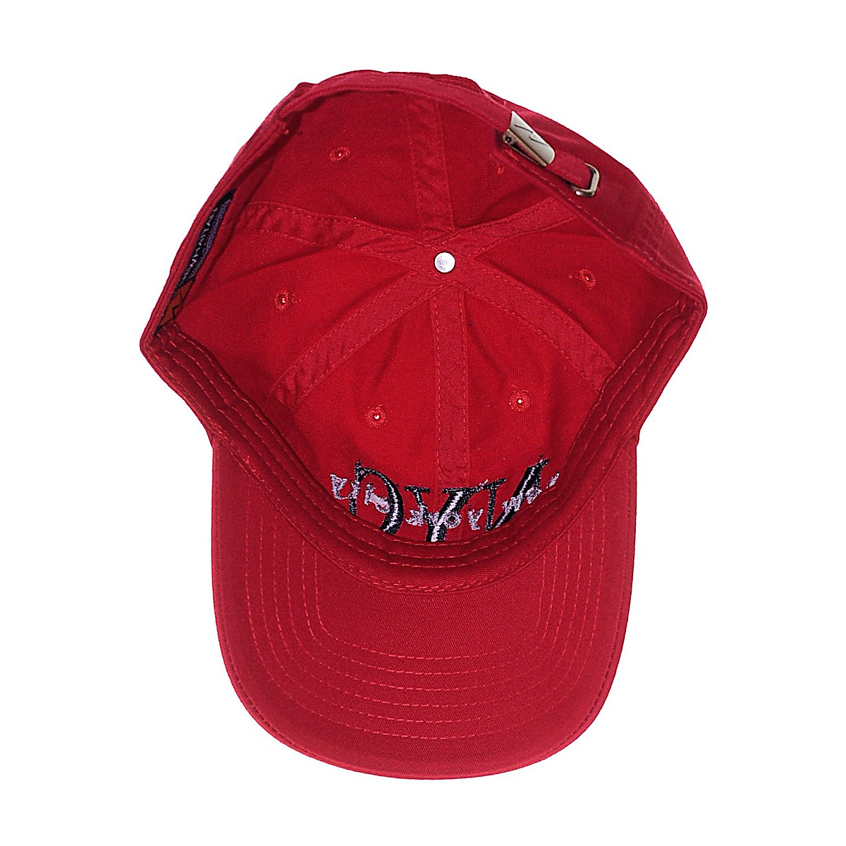 NYFASHION101 Unisex NYC New York City Embroidered Adjustable Low Profile Cap, NY02, Red