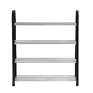 Shoe Rack, Plastic Aluminum Metal Standing Shoe Rack DIY Shoes Storage Shelf Home Organizer(ÖкÅËĲã50*19*58CM), Shoe Rack, Plastic Aluminum Metal Standing Shoe Ra4 show rack organizer shoe storage s