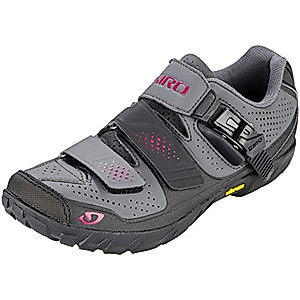Giro Terradura Womens Mountain Cycling Shoe − 37, Dark Shadow/Berry (2019)