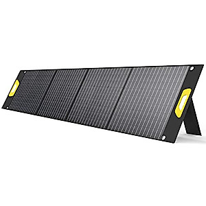 LIPOWER 200 Watt 18V Portable Solar Panel, Foldable Portable High-Efficiency Monocrystalline ETFE Waterproof Solar Panel Charger for Mars Series 1000W/2000W, for RV Camping Blackout Emergency Phone