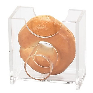 Bagel Cutter for Jewish Holidays, Happy Hanukkah Gifts for Women or Men - Roshashana, Chanukah, Passover - Acrylic Slicer