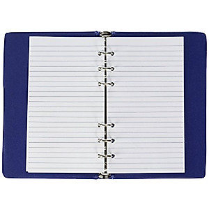 Mead Loose-Leaf Memo Book, 6 3/4 x 3 3/4", 6-Ring, 1/2-Inch, 40 Pages, Assorted - Color May Vary (46034)