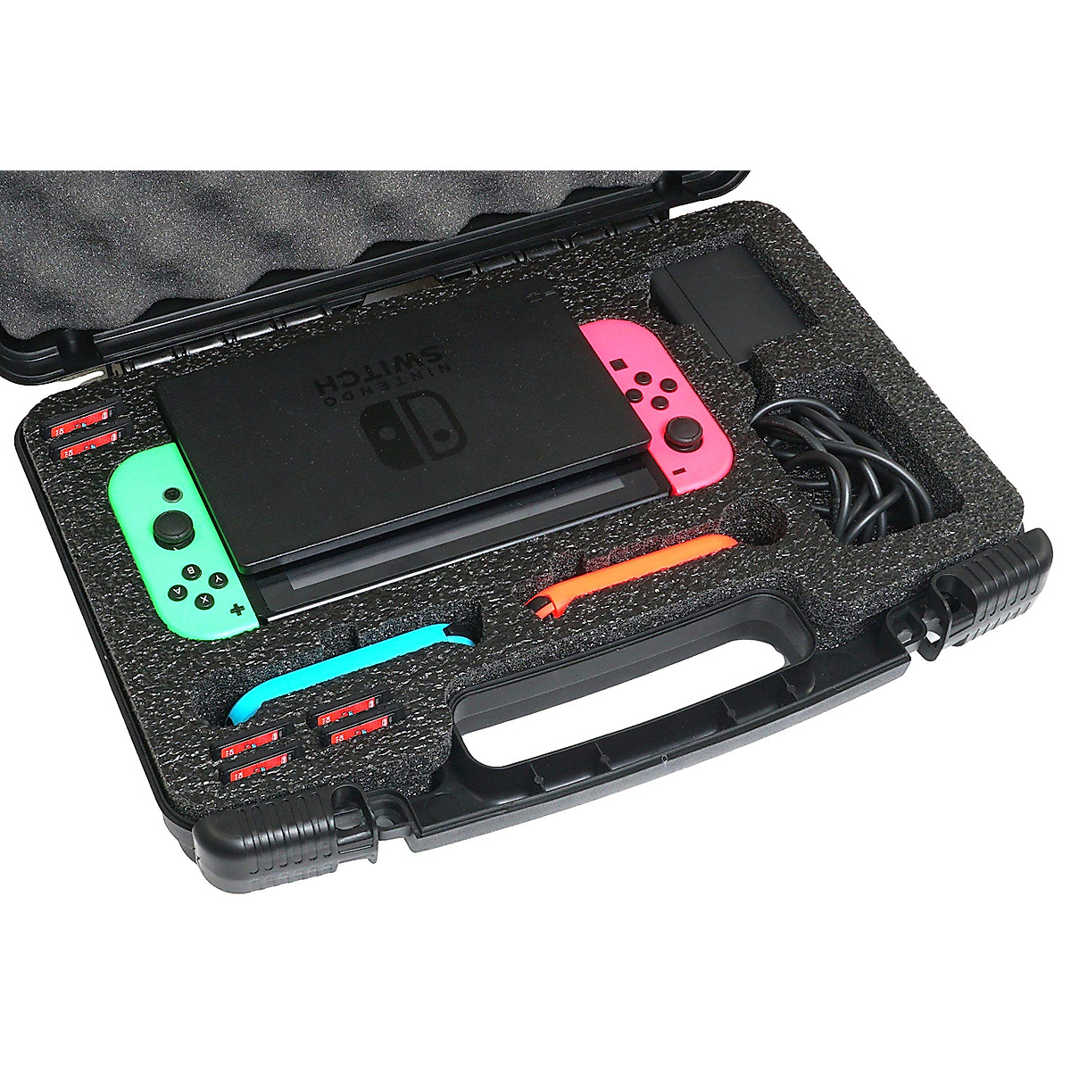 Case Club Case fits Nintendo Switch in Pre-Cut Compact Carrying Case