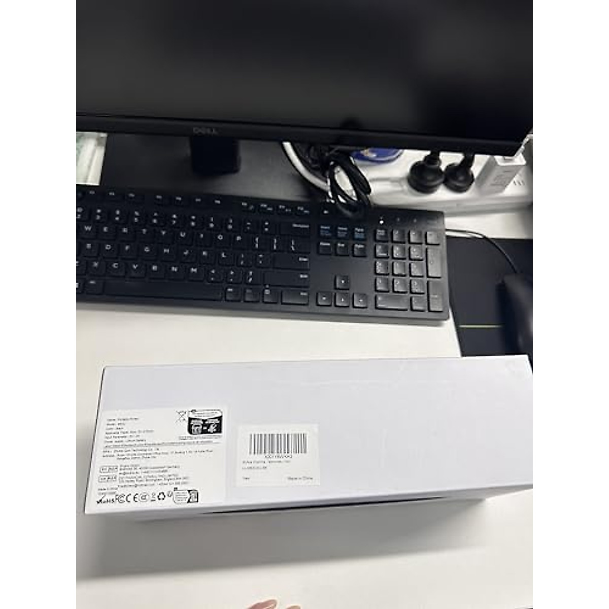 ItriAce Portable Printer, 300DPI Wireless Bluetooth Thermal Printer, Support Multi-Size Thermal Paper, Compatible with iOS, Android & PC, Inkless Mobile Printer for Travel, Office, School, Black