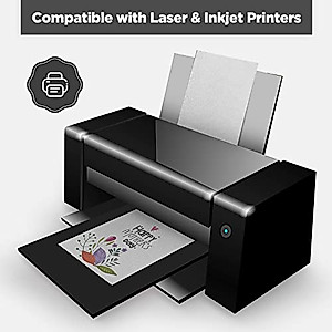 100 Pieces 5x7 Metallic Invitation Envelopes for 5 x 7 Cards Printable 5x7 Envelopes for Invitations Self Sealed A7 Envelopes Greeting Card Envelopes for Weddings Invitations Photos Postcards (Silver)