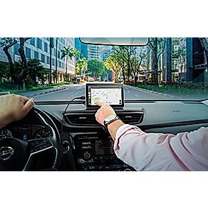 Car and Driver INTELLIDASH with Apple Carplay and Android Auto, 7'' IPS Touchscreen Multimedia Player with Bluetooth, Mirror Link, SiriusXM, Google, Siri Assistant Dash or Windshield Mounted (Wired)