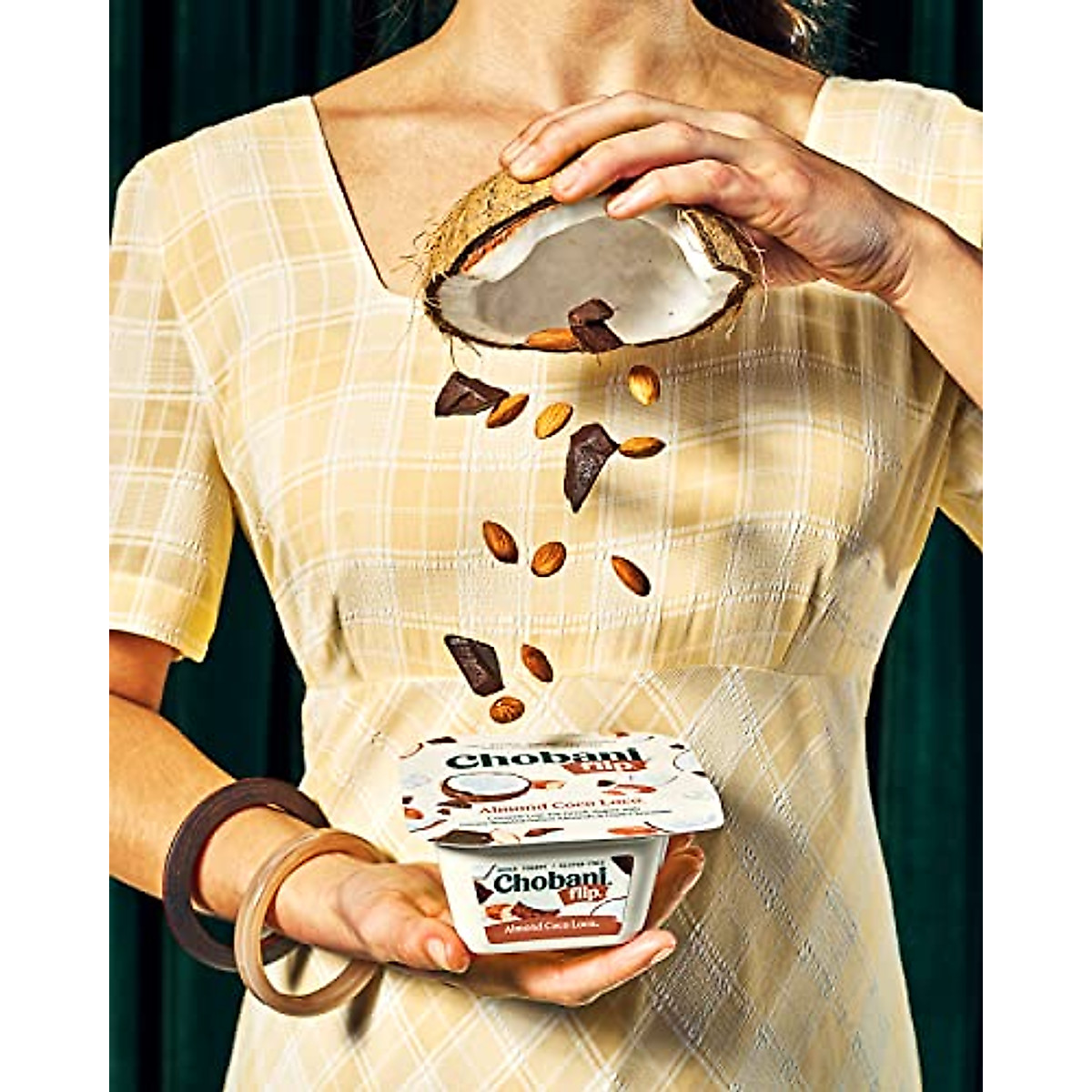 Chobani® Flip® Low-Fat Greek Yogurt Chocolate Almond Coco Loco™ 4.5oz