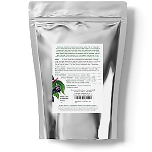 Organic Elderberries 1 lb. (16 oz), USDA Certified Organic Dried Elderberries Bulk, Elderberry Dried Organic, Dried Elderberry Berries Organic, Elder, Whole