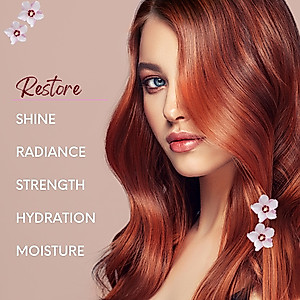 DermOrganic Argan Oil Daily Hydrating Hair Care-Sulfate Free & Color Safe-SHAMPOO 16.9 oz