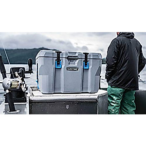 Lifetime 90820 55 Quart High Performance Cooler, Grey