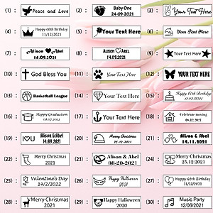Personalized Custom Bottle Opener with Logo Text Engraved Bottle Opener Keychain Customized Beer Openers for Wedding Favors, Guessts, Baby Shower, Party, Dad Gift, Promote Business, 10PCS