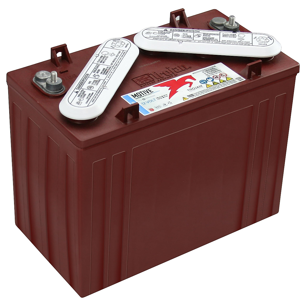 Trojan T1275 12 Volt, 150 AH Deep Cycle Battery - 4 Pack
